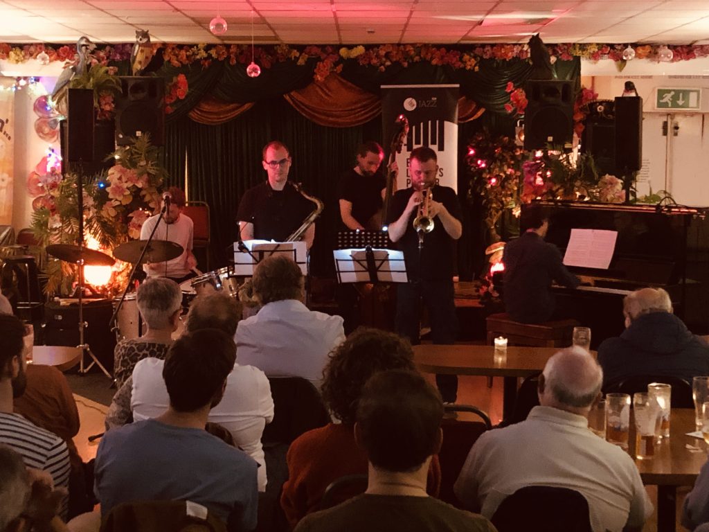 Tom Barford Quintet ft James Copus – East Side Jazz Club Leytonstone
